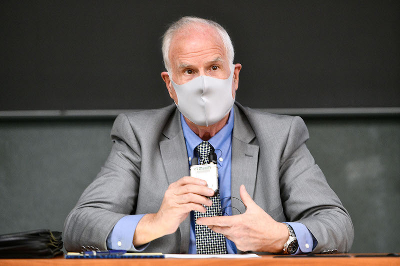 George Brookover at ASMSU forum October 11 2021 – East Lansing Info