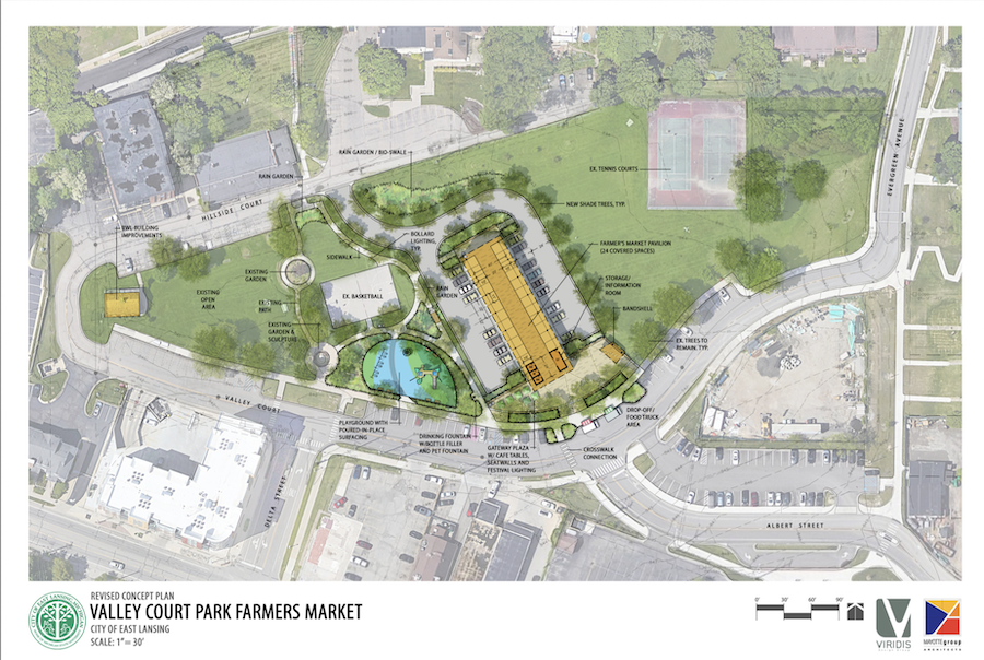 Valley Court Park Plan Going to Council for Feedback – East Lansing Info